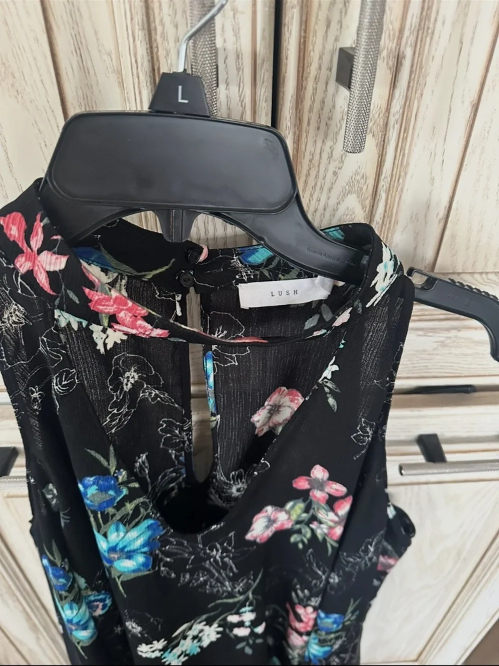 Lush | Tops | Lush Coldshoulder Flare Sleeves Floral Blouse | Poshmark